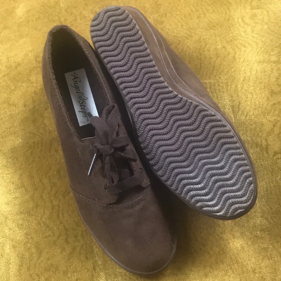 ANGEL STEPS | Shoes | Angel Steps Tm Brown Women Shoes 55 | Poshmark